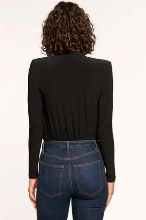 Ramy Brook Eden Jersey Cowl Neck Top