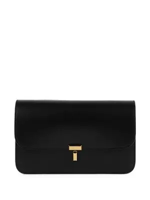 TOTEME T-lock Leather Crossbody Bag
