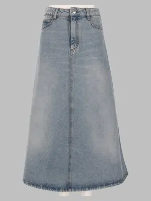 AMI Paris Cotton Maxi Skirt
