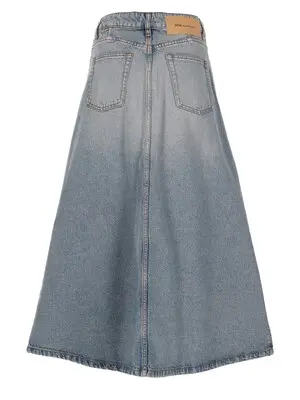 AMI Paris Cotton Maxi Skirt