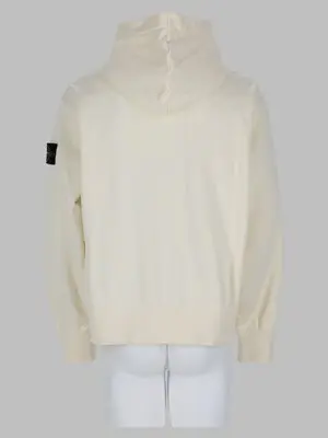 Stone Island Felpa Con Patch Logo
