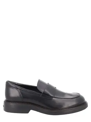 Hogan H704 Leather Loafers