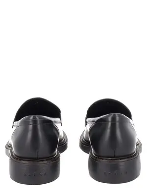 Hogan H704 Leather Loafers