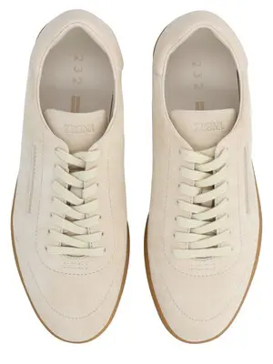 Zegna 232" Suede Lace-up Sneakers