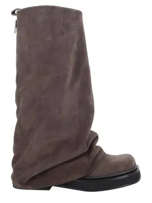 Attico Robin Combat Boots - Brown