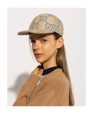 Gucci Gg Woven Baseball Cap