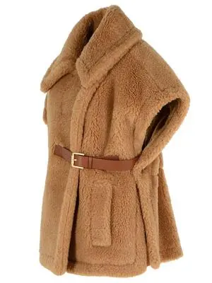 Max Mara Faux Fur Gilet