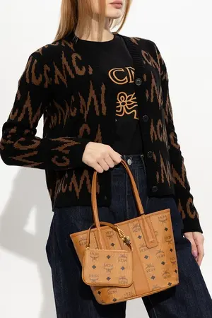 Mcm Liz Reversible Mini Top Handle Bag