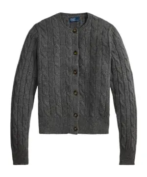 Polo Ralph Lauren Cable-knit Crewneck Cardigan