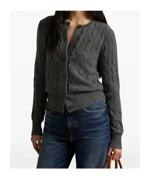 Polo Ralph Lauren Cable-knit Crewneck Cardigan