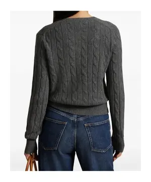 Polo Ralph Lauren Cable-knit Crewneck Cardigan