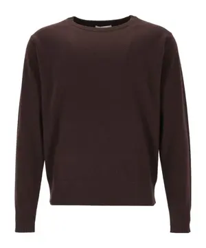 Dries Van Noten Long-sleeved Crew-neck Shirt - Brown