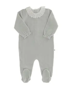 Bonpoint Heirloom Long Sleeved Ruffled Pajamas