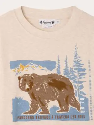 Bonpoint Long Sleeve T-shirt - Light Brown