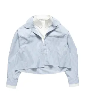 Acne Studios Striped Layered Effect Shirt