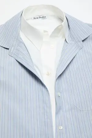 Acne Studios Striped Layered Effect Shirt