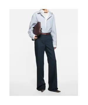 Acne Studios Striped Layered Effect Shirt