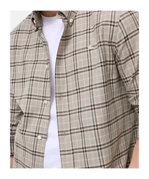 Burberry Relaxed Fit Check Cotton Shirt