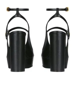 Givenchy Double Strapped Platform High Heel Sandals