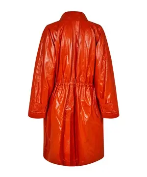 Bottega Veneta Shinyfinish Leather Parka