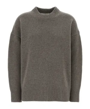 Co Ribbed Knit Oversized Pullover Sweater