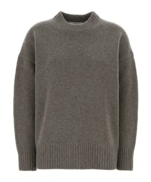 Co Ribbed Knit Oversized Pullover Sweater