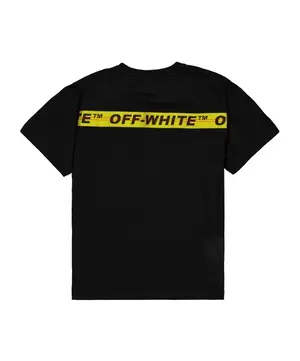 Off-White Cotton Logo T-shirt