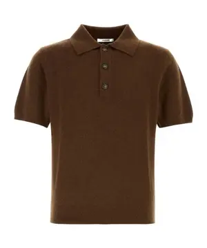 ENTIRE STUDIOS Short-sleeve Knitted Polo Shirt
