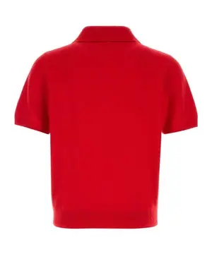 ENTIRE STUDIOS Short-sleeve Knitted Polo Shirt