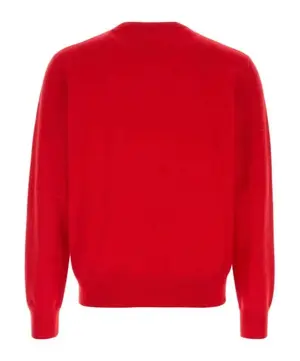 ENTIRE STUDIOS Regular-fit Knitted Crew-neck Sweater