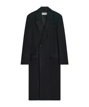Phoebe Philo Classic Cashmere-blend Coat - Black