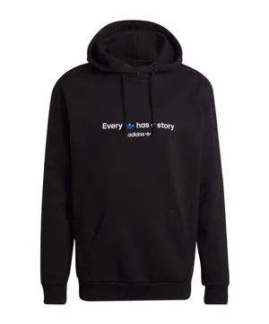 ADIDAS ORIGINALS Hooded Sweatshirt - Black