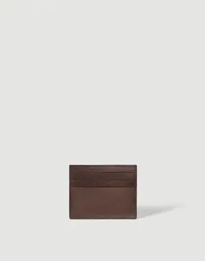 Brunello Cucinelli Suede Card Case