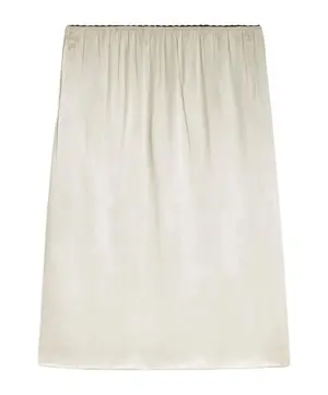 Phoebe Philo Elastic Waistband Midi Skirt