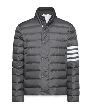 Thom Browne Four-bar Stripe Detail Down Jacket