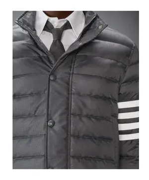 Thom Browne Four-bar Stripe Detail Down Jacket