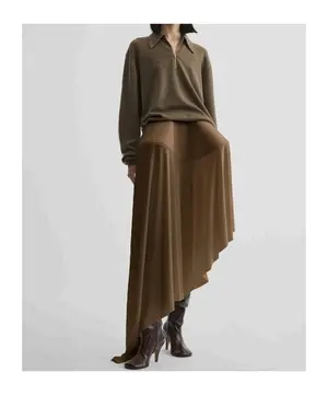 Phoebe Philo Sculptural Drape Skirt