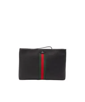 Gucci Web Striped Briefcase