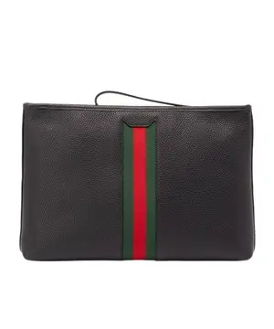 Gucci Web Striped Briefcase