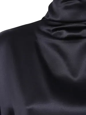 Phoebe Philo Stretch Tie-neck Blouse