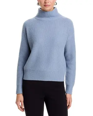 Bloomingdale'S 100% Cashmere Mock Neck Sweater Exclusive - Dolphin