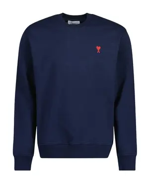 AMI Paris De Coeur Crewneck Sweatshirt