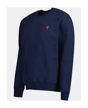 AMI Paris De Coeur Crewneck Sweatshirt