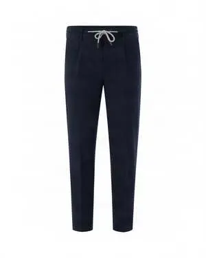 Eleventy Slim-fit Drawstring Trousers