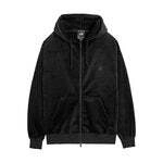 Y3 Velvet Zip Hoodie