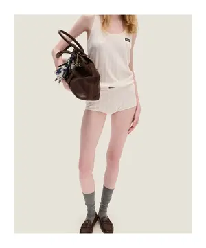 Miu Miu Cashmere And Silk Shorts