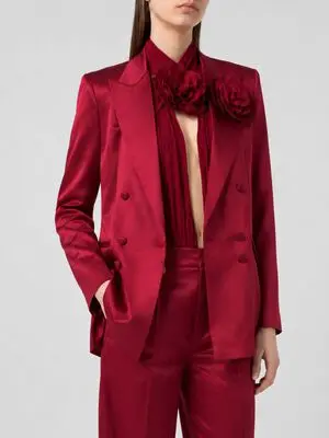 Philipp Plein Double-breasted Blazer - Amaranth