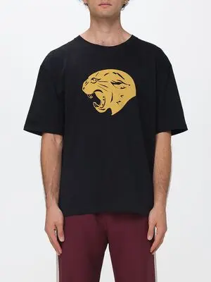 Valentino Garavani Cotton Crewneck T-shirt With Graphic Print And Dropped Shoulders