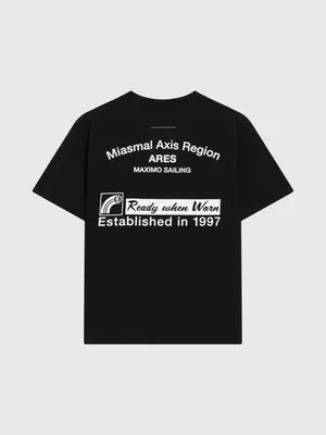 MAISON MARGIELA T-shirt With Graphic Print - Black