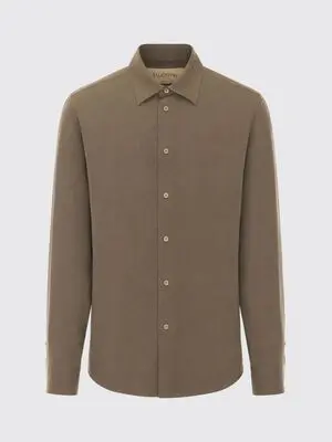 Valentino Garavani Slim Fit Silk Shirt With French Collar